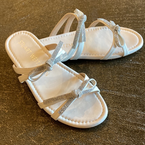 Stuart Weitzman | Shoes | Stuart Weitzman Sw Bow Slides | Poshmark